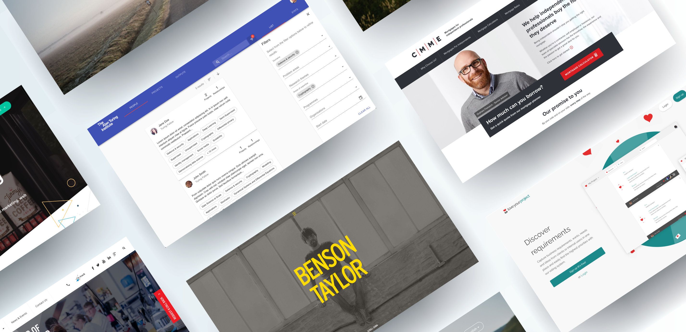 Projects - Web App Development, UX, UI Design | Neverglitch